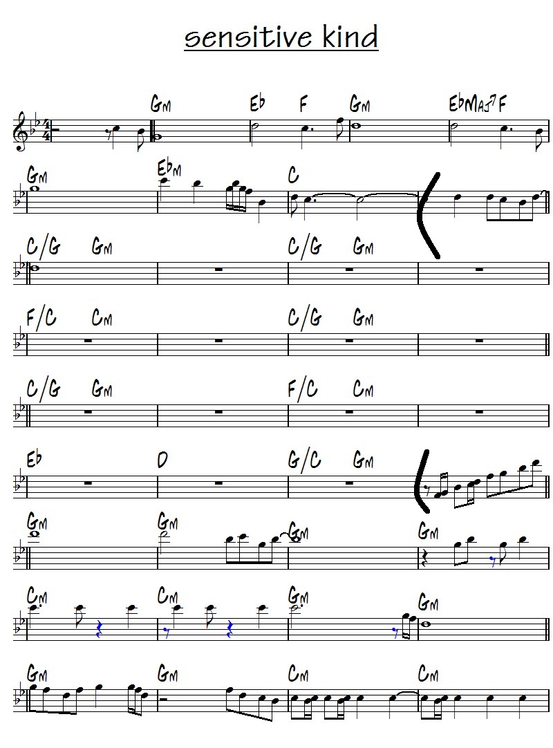 Music: sensitive kind