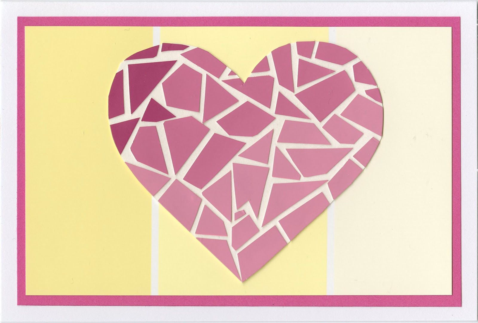 Cindy deRosier: My Creative Life: Mystery Crafting - Paint Chip Mosaic ...