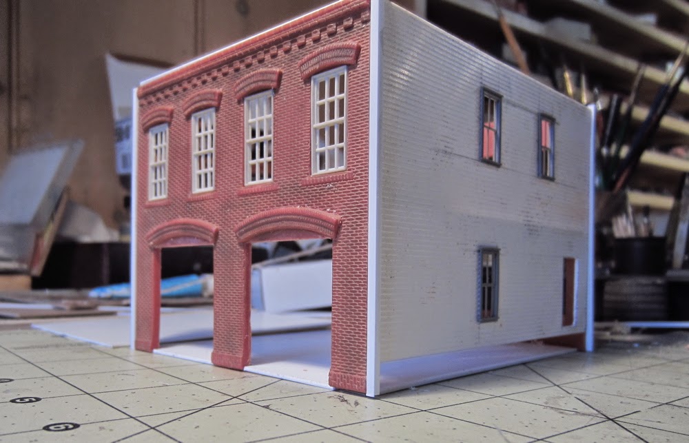 modeling in 1/87: Firehouse project