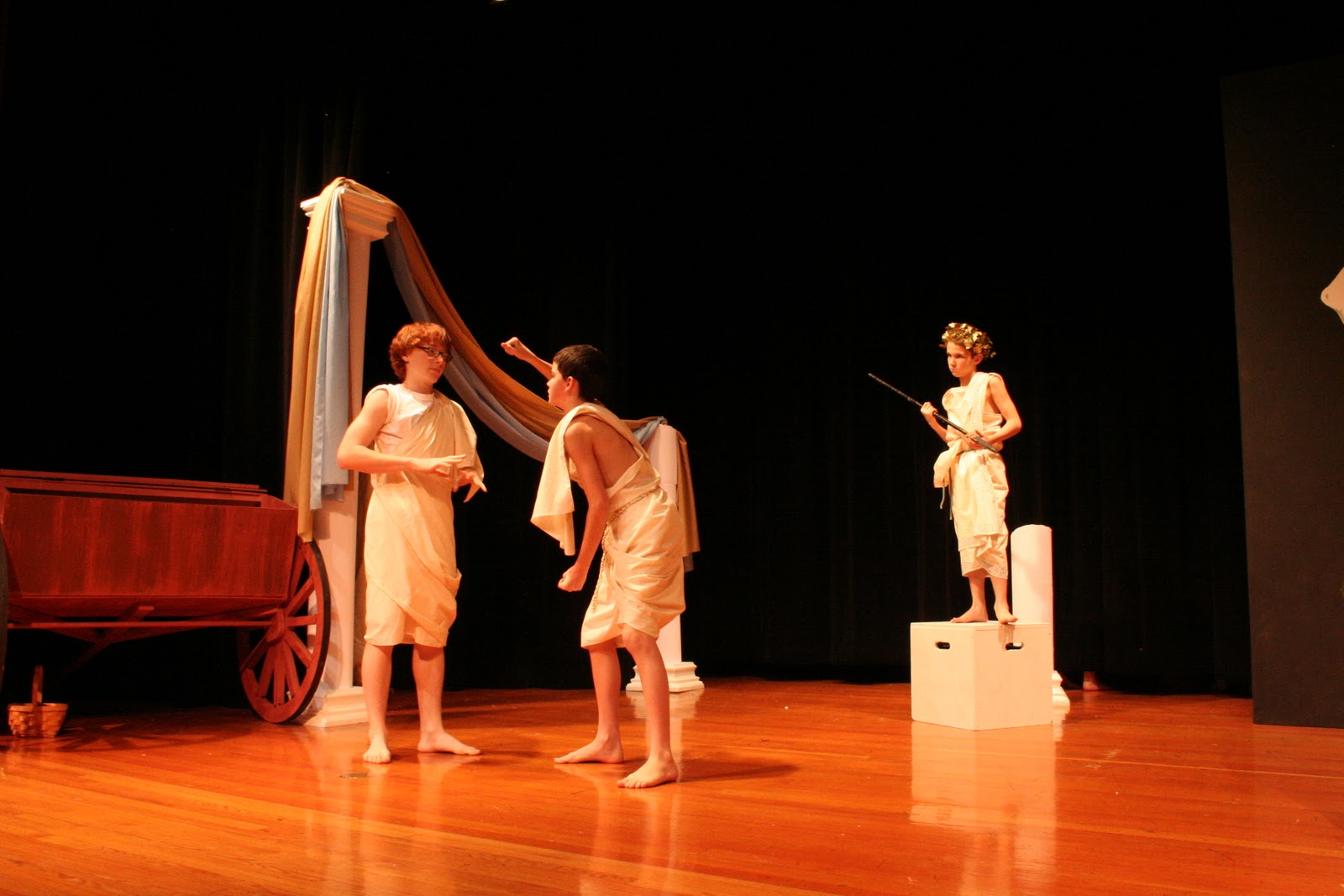 "Circus Olympus" ... Greek Theatre!: Pandora's Box Production Photos