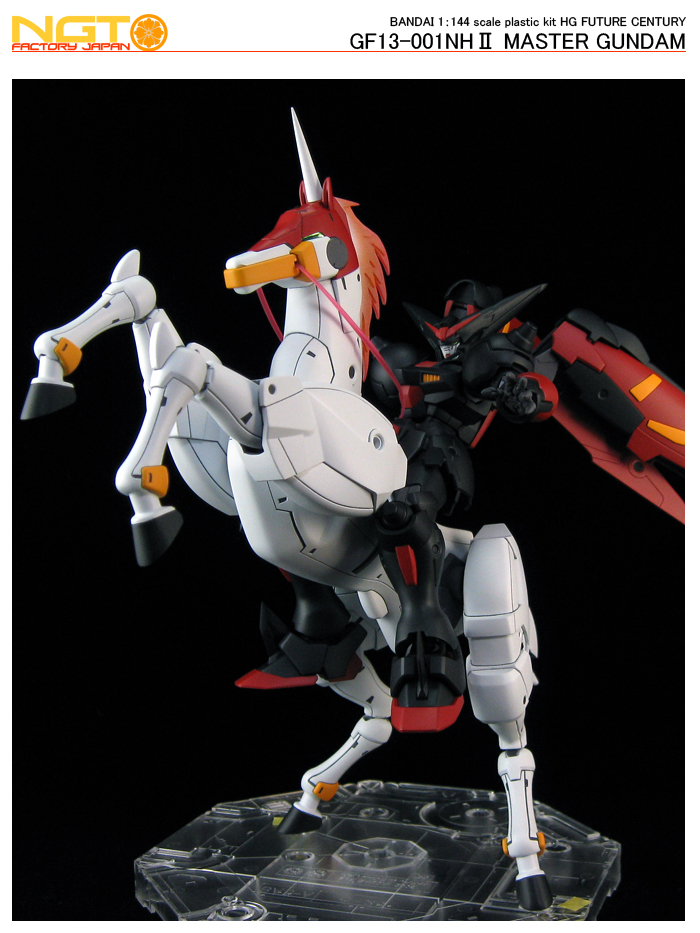 GUNDAM GUY: HGFC 1/144 Master Gundam & Fuuunsaiki - Customized Build