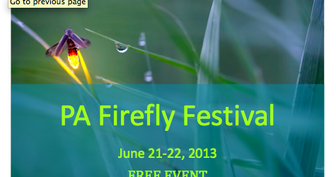 The 5th Annual PA Firefly Festival, June 24, 2017, 12-noon to 12 midnight