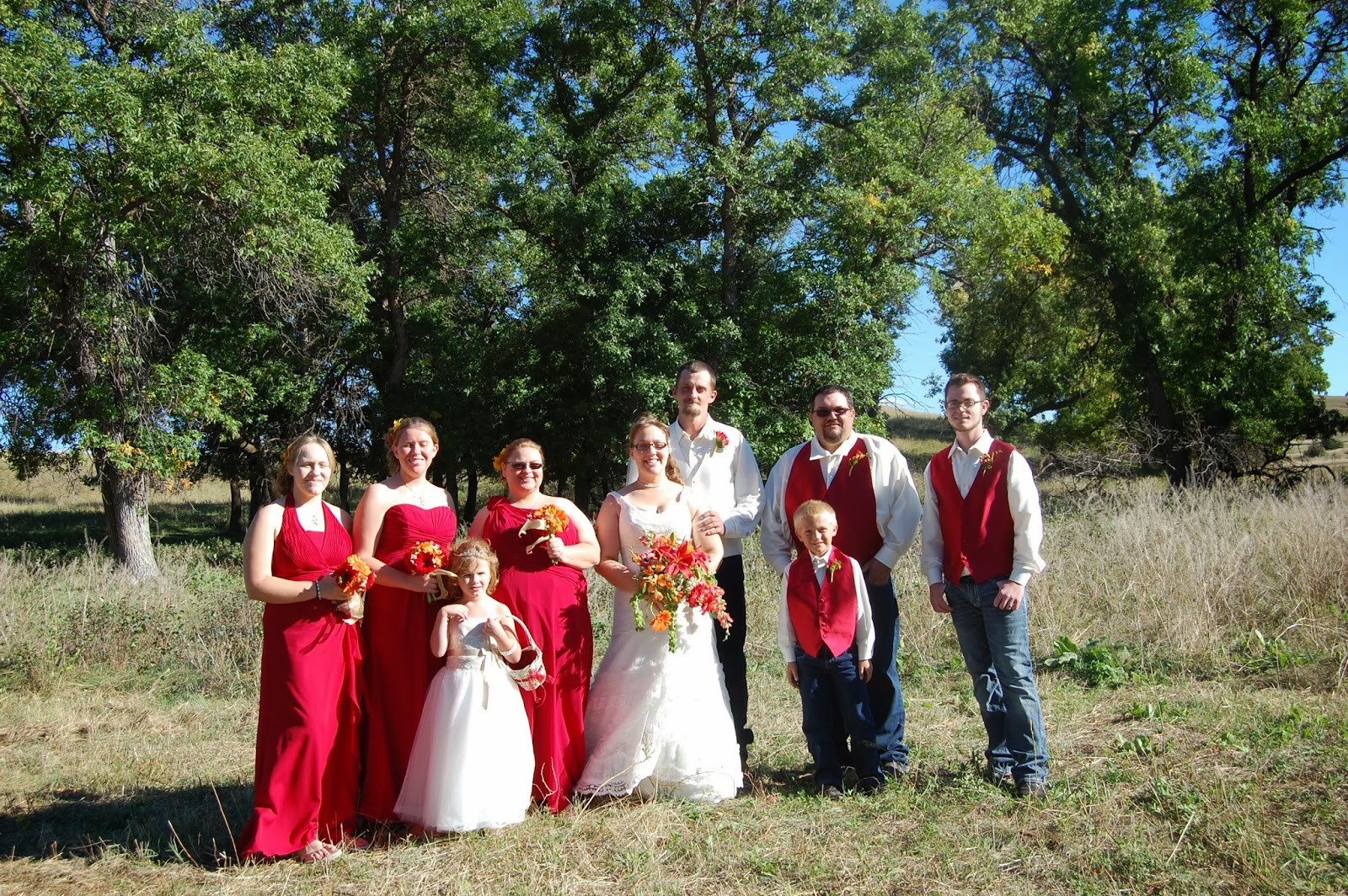 Nana Porcupine: Our first "COW PASTURE" wedding
