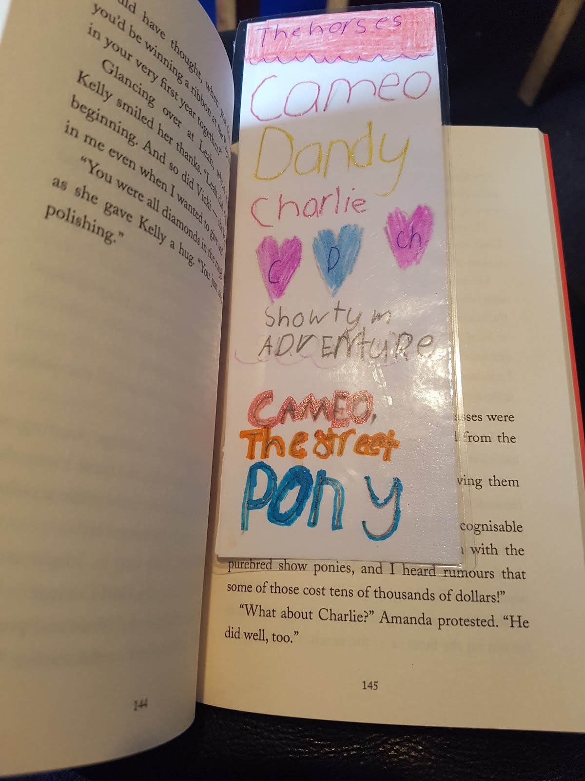 Rooms 8 & 9 @ New Brighton Catholic: Olivia's bookmark