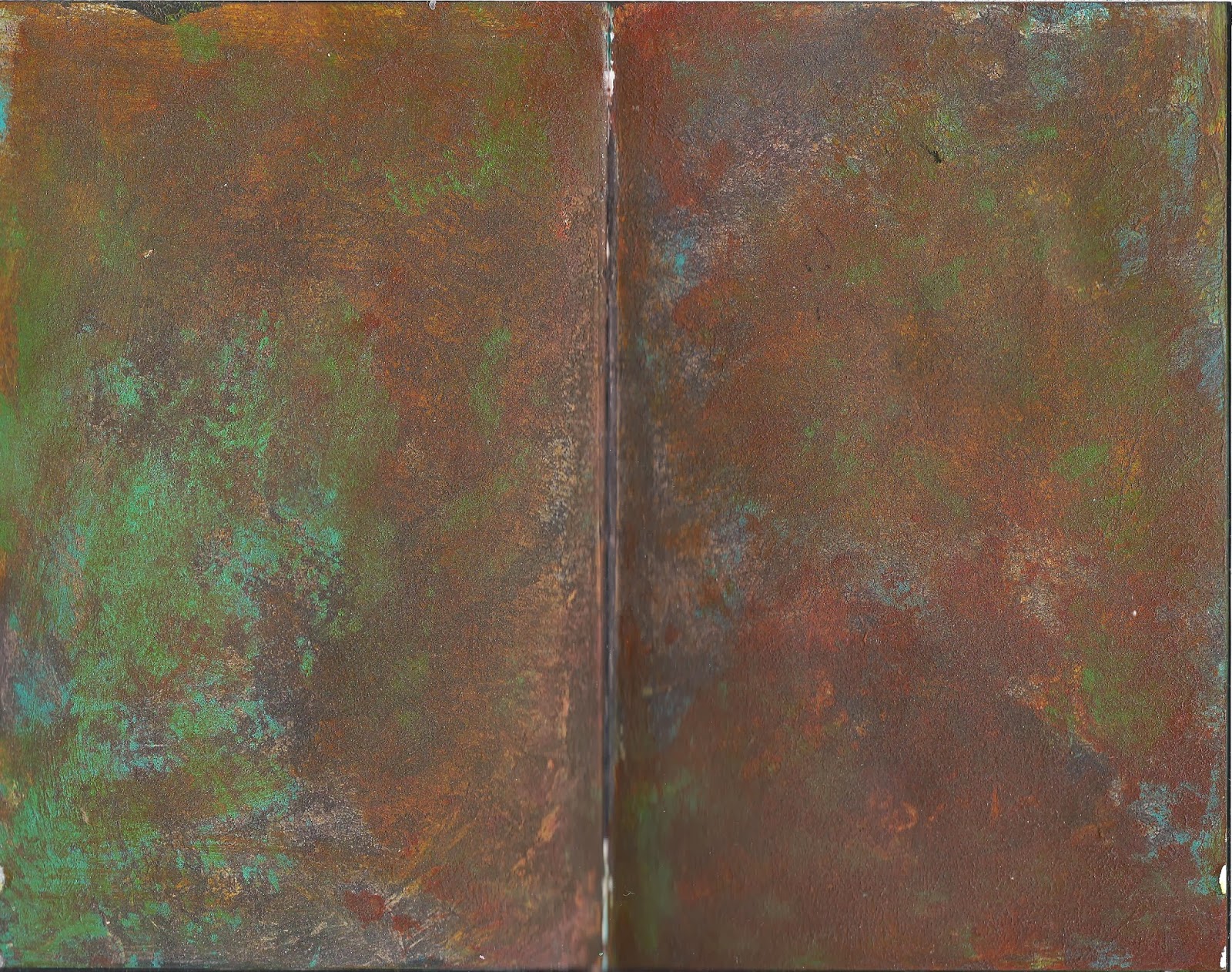 Rusted Book Cover How-To