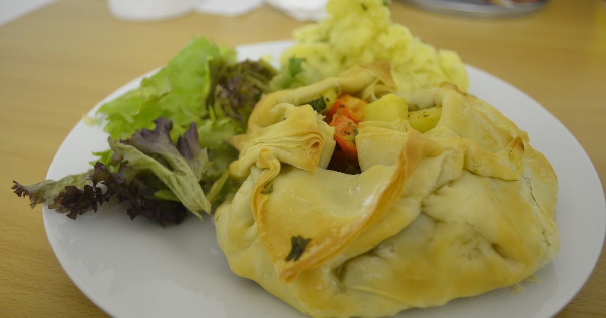 Vegetable and Feta Filo Pies ~ Stuff and Spice