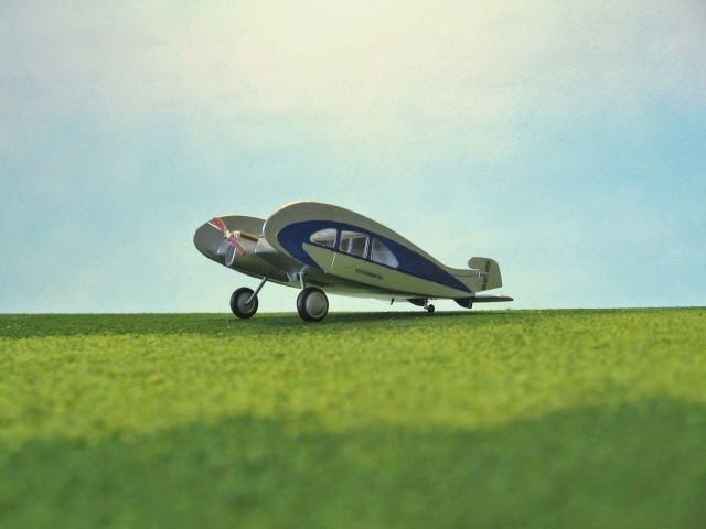 Wings of Intent: Scratch-built 1/72 Horton Wingless Prototype-1950