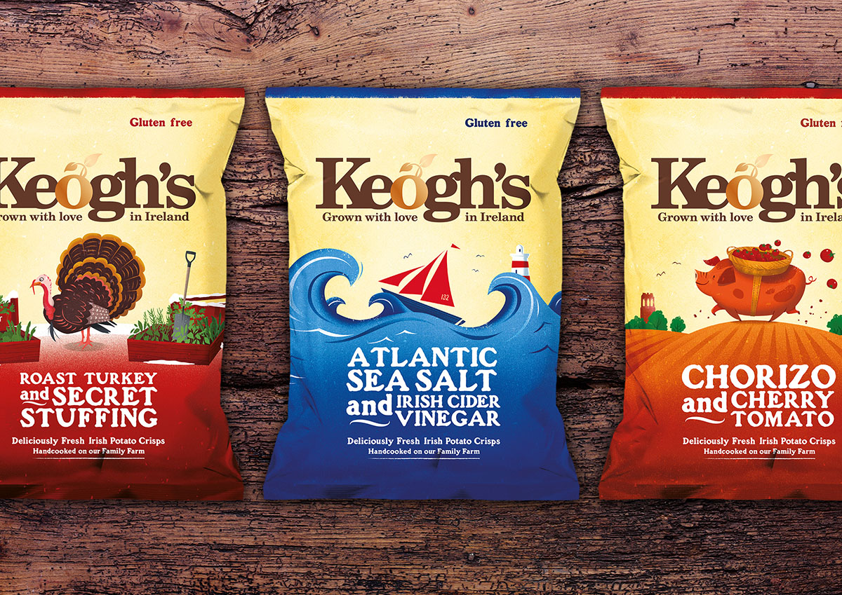 Keogh’s Premium Crisps – Packaging Of The World