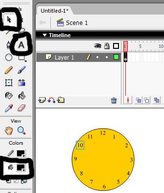 cara membuat jam analog menggunakan macromedia flash ~ Metamorfosis ...