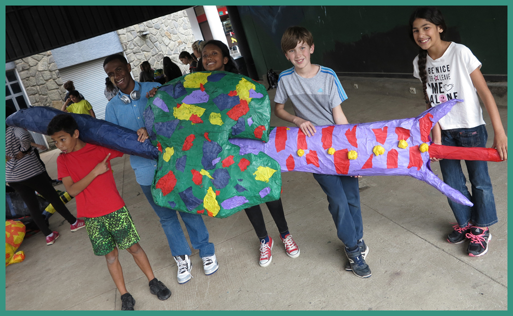 The Visual Arts Studio: Collaborative Sculpture Project