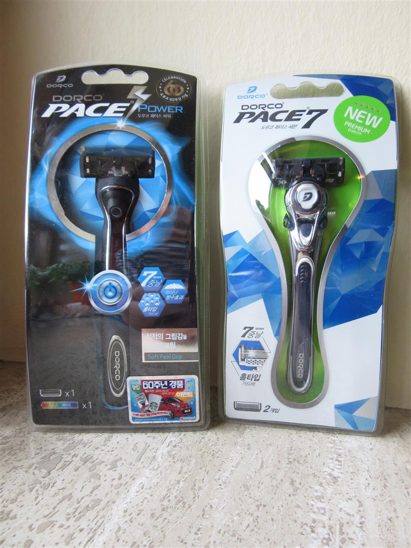 Dorco Pace 3D motion, Dorco Pace 6 pro, Dorco Pace 5 pro, Dorco Pace 7 ...