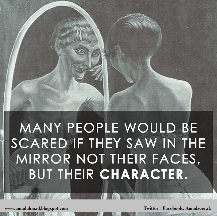 Many People Would Be Scared If They Saw In The Mirror Not Their FACES ...