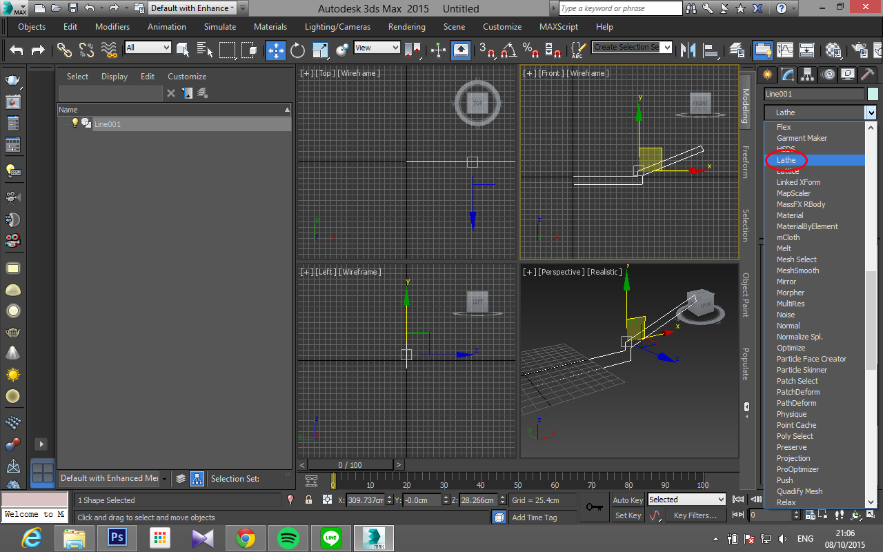 3Ds Max - How to create a plate - JHong | Success