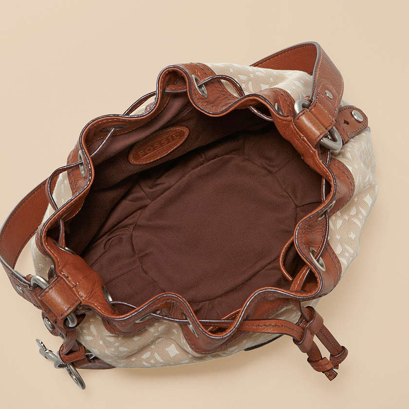 Lovely Branded Handbags: (SOLD OUT) FOSSIL Maddox Drawstring
