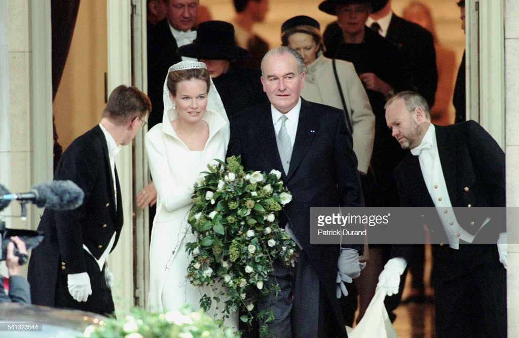 Queen Mathilde: Wedding Day: Civil Ceremony
