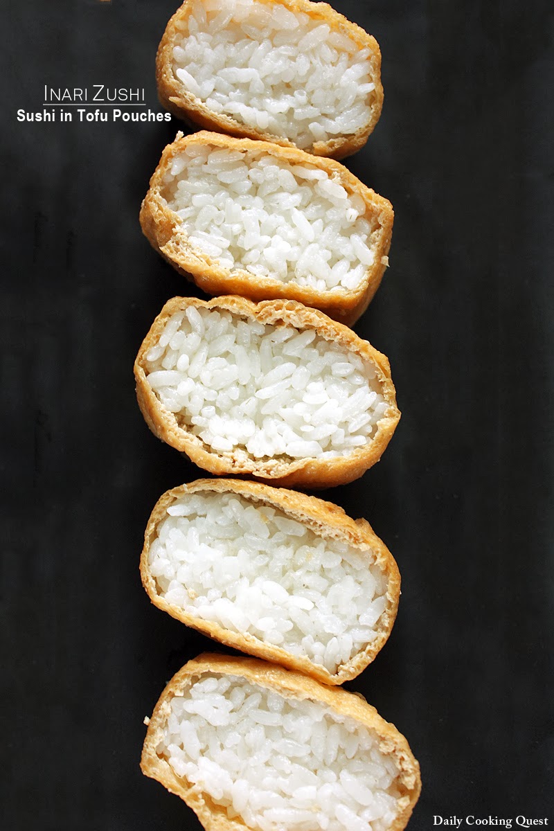 Recipes we love: Inari Zushi – Sushi in Tofu Pouches