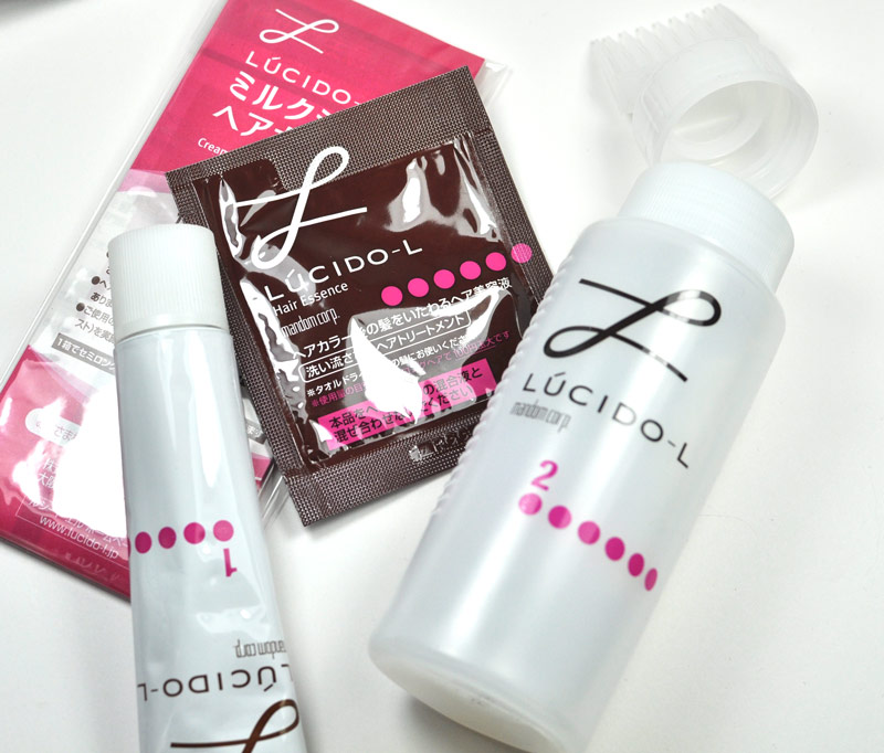 Lucido-L Creamy Milk Hair Color Cafe Chiffon Review