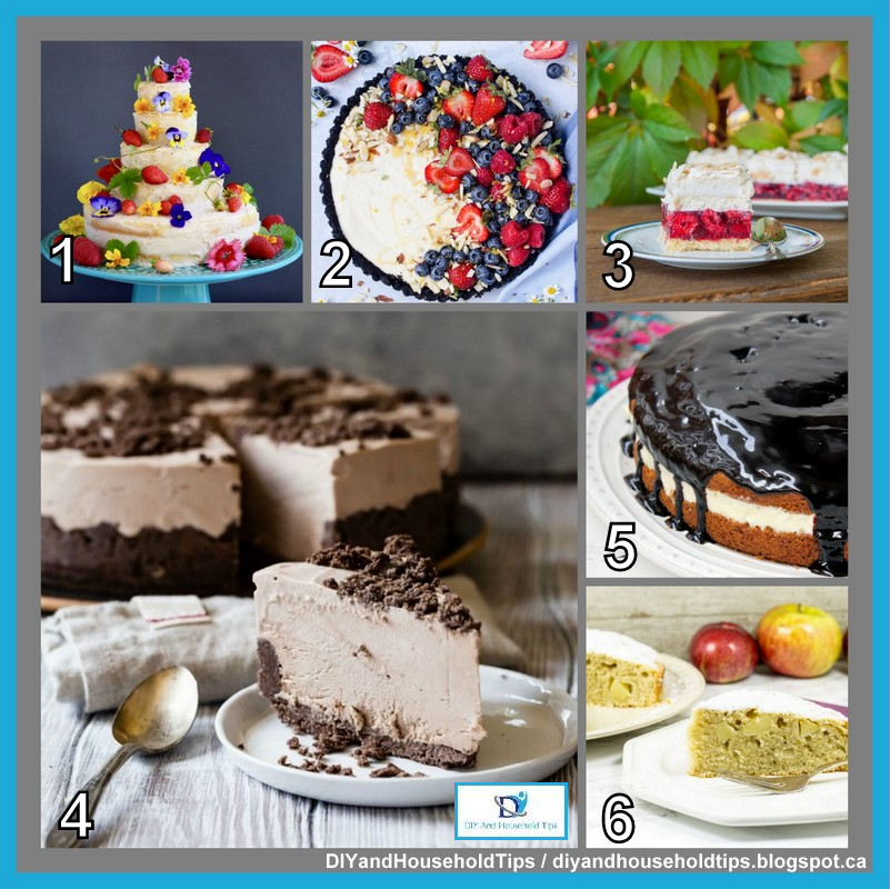 DIY And Household Tips: 6 Easy And Yummy Cake Recipes