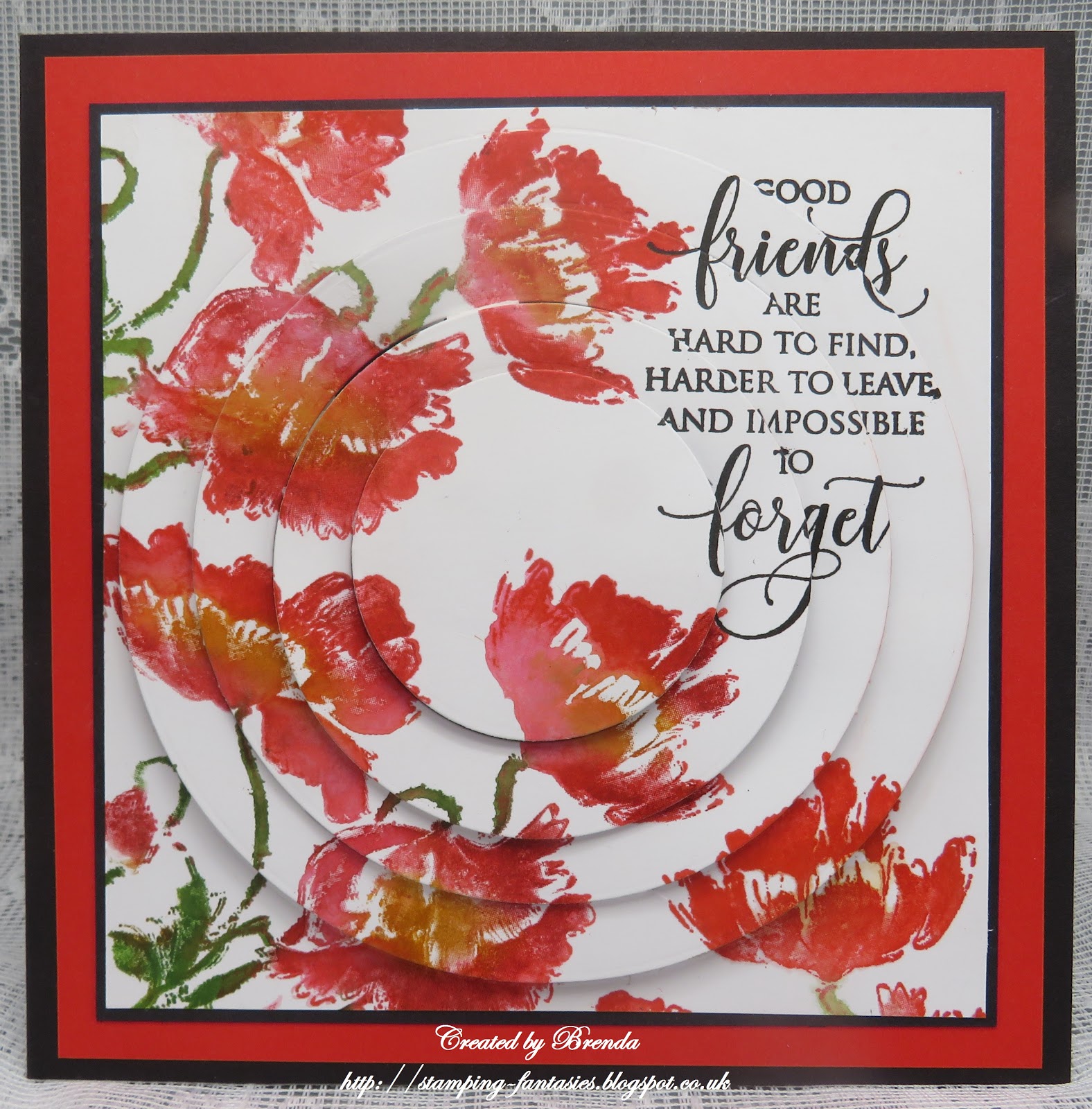 Floral Fantasies: Poppies, Rainbows and Feathers