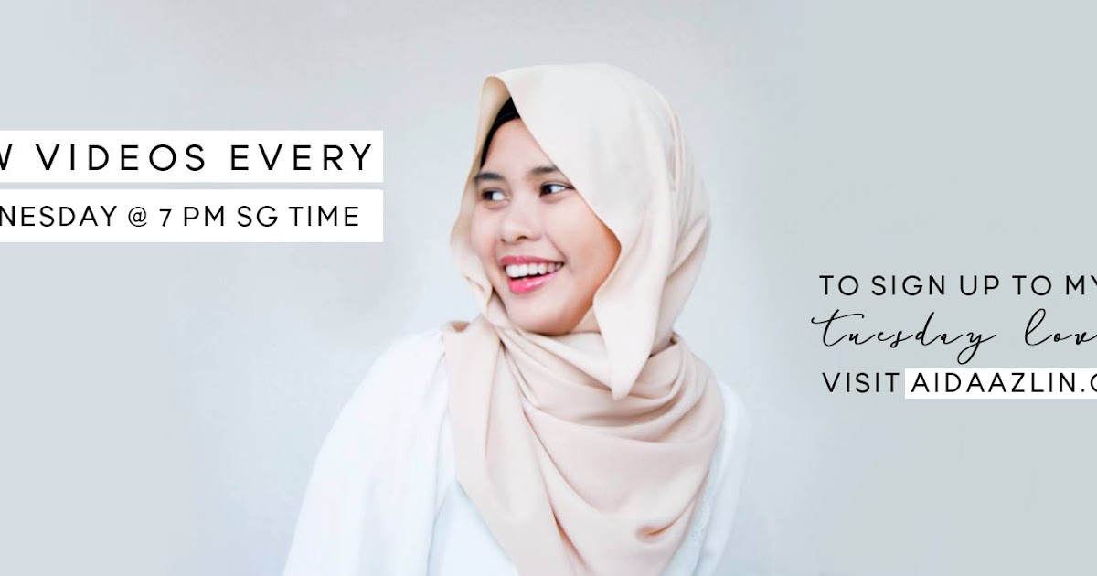 Aida Azlin Tuesday Love Letter, dari video journal ke kaca tv ...