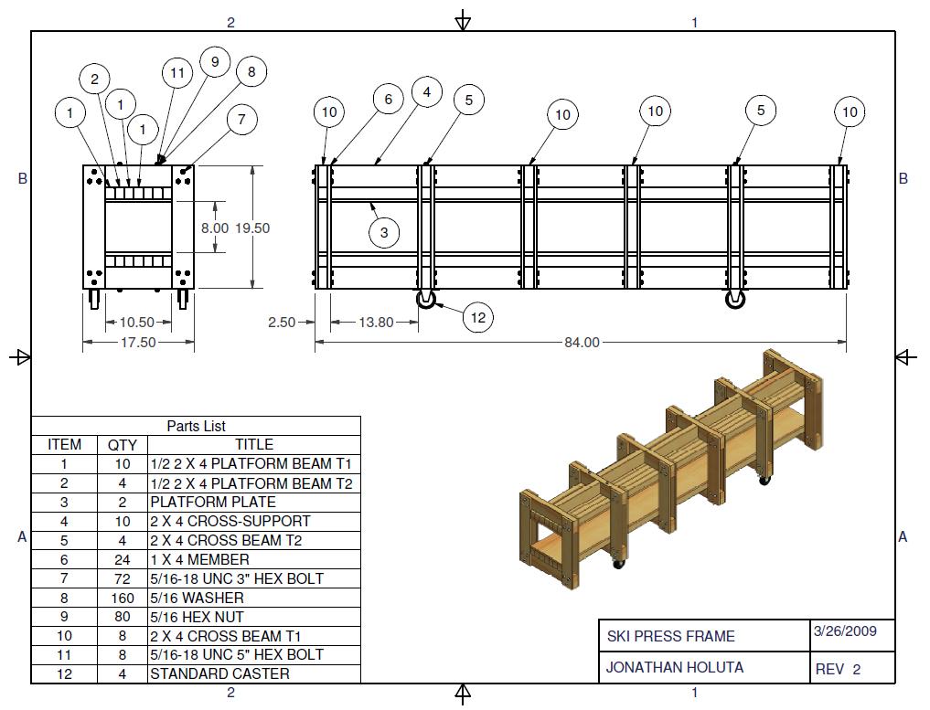 HOLUTA Ski Design: Ski Press Design Notes
