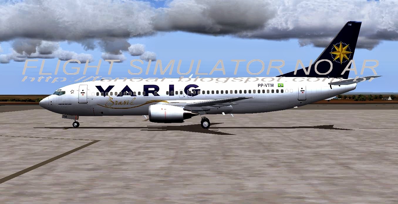 Boeing 737-400 VistaLiners - FS2004 - Flight Simulator no Ar