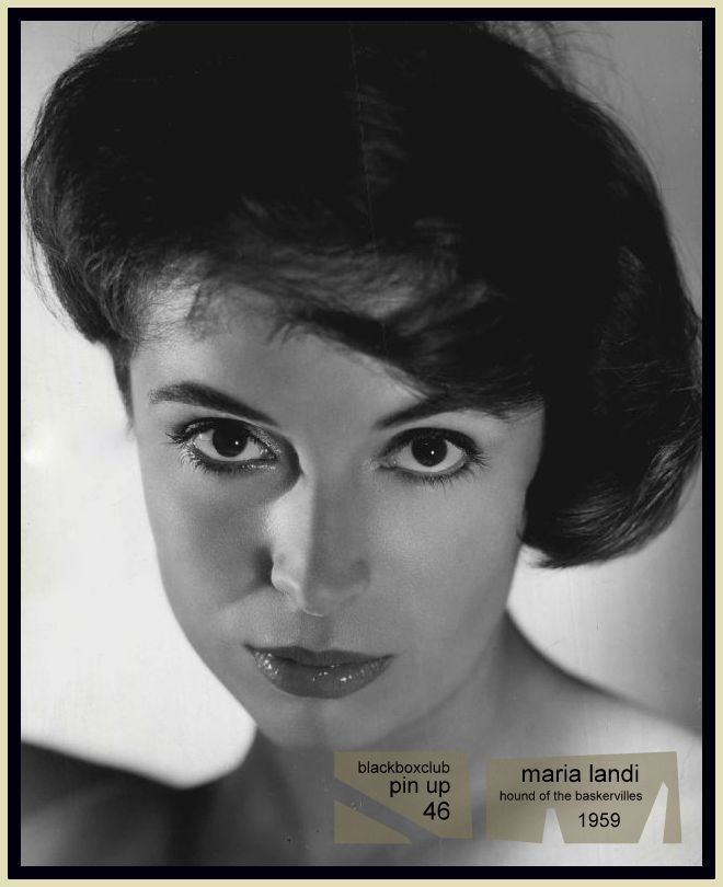 The Black Box Club: BLACKBOXCLUB: PIN UP NUMBER 46: MARLA LANDI