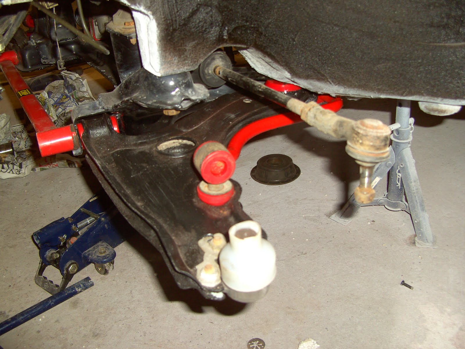 Golf MK2 re-build: front subframe