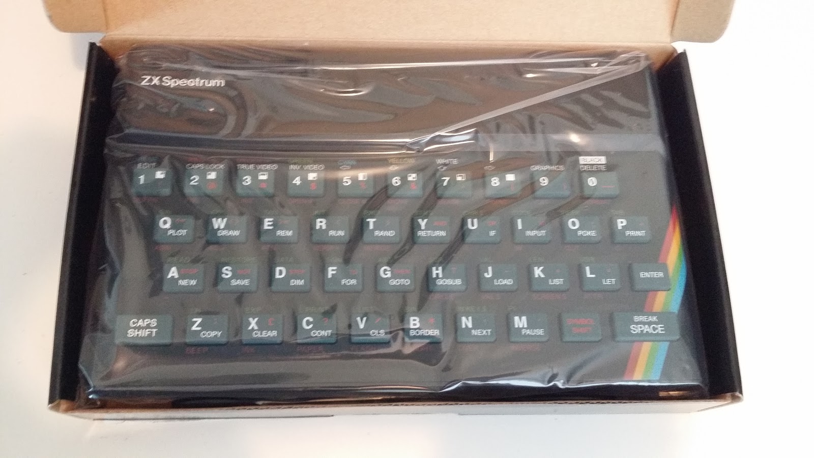 Recreated ZX Spectrum (Bluetooth Keyboard)