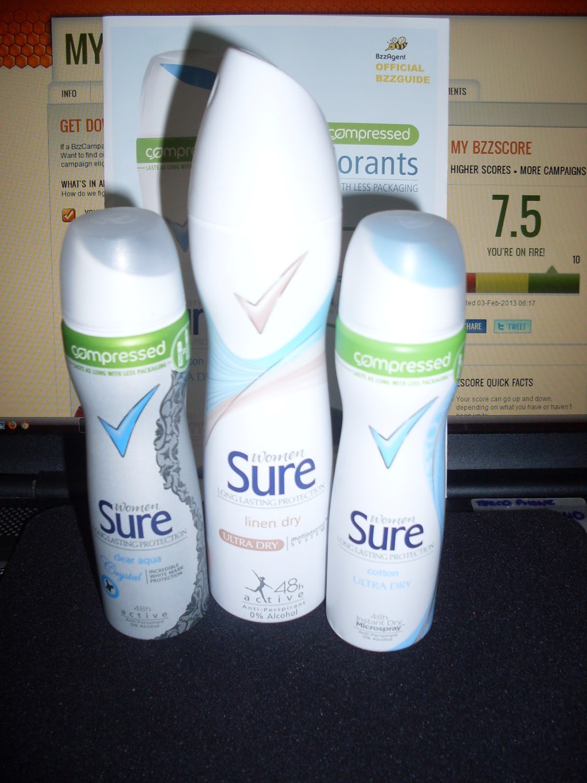 Cheznal's Random Ramblings : Review - Sure Compressed Deodrant - No ...