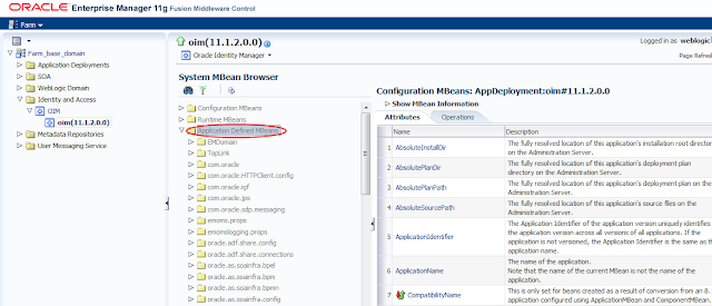 Oracle Identity Manager Academy: OIM 11g - Exporting MDS Data Using EM ...