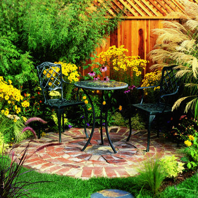 building an instant patio Step-by-step - My Favorite Things