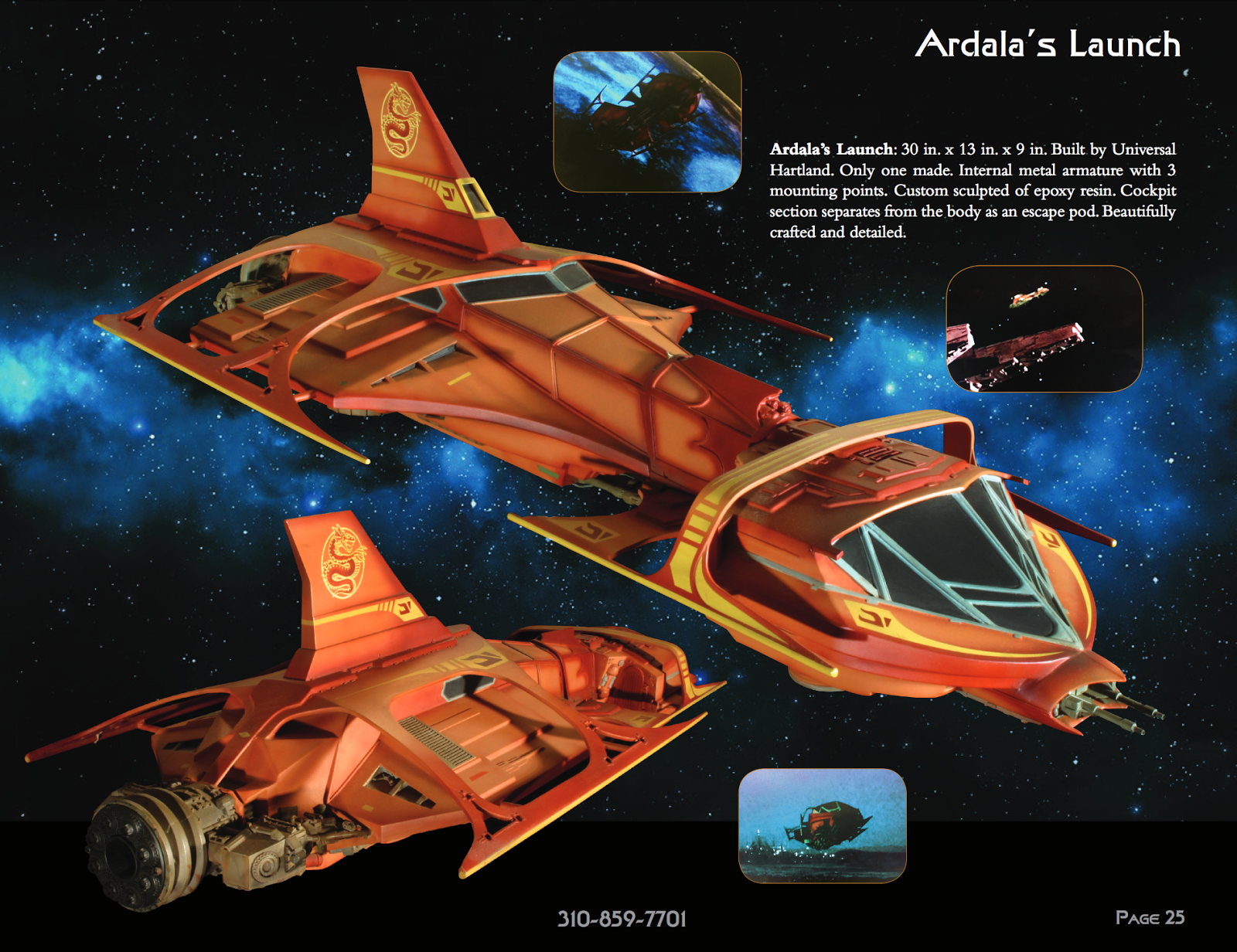 Dave's Model Workshop: Incredible original 1970s filming miniatures ...