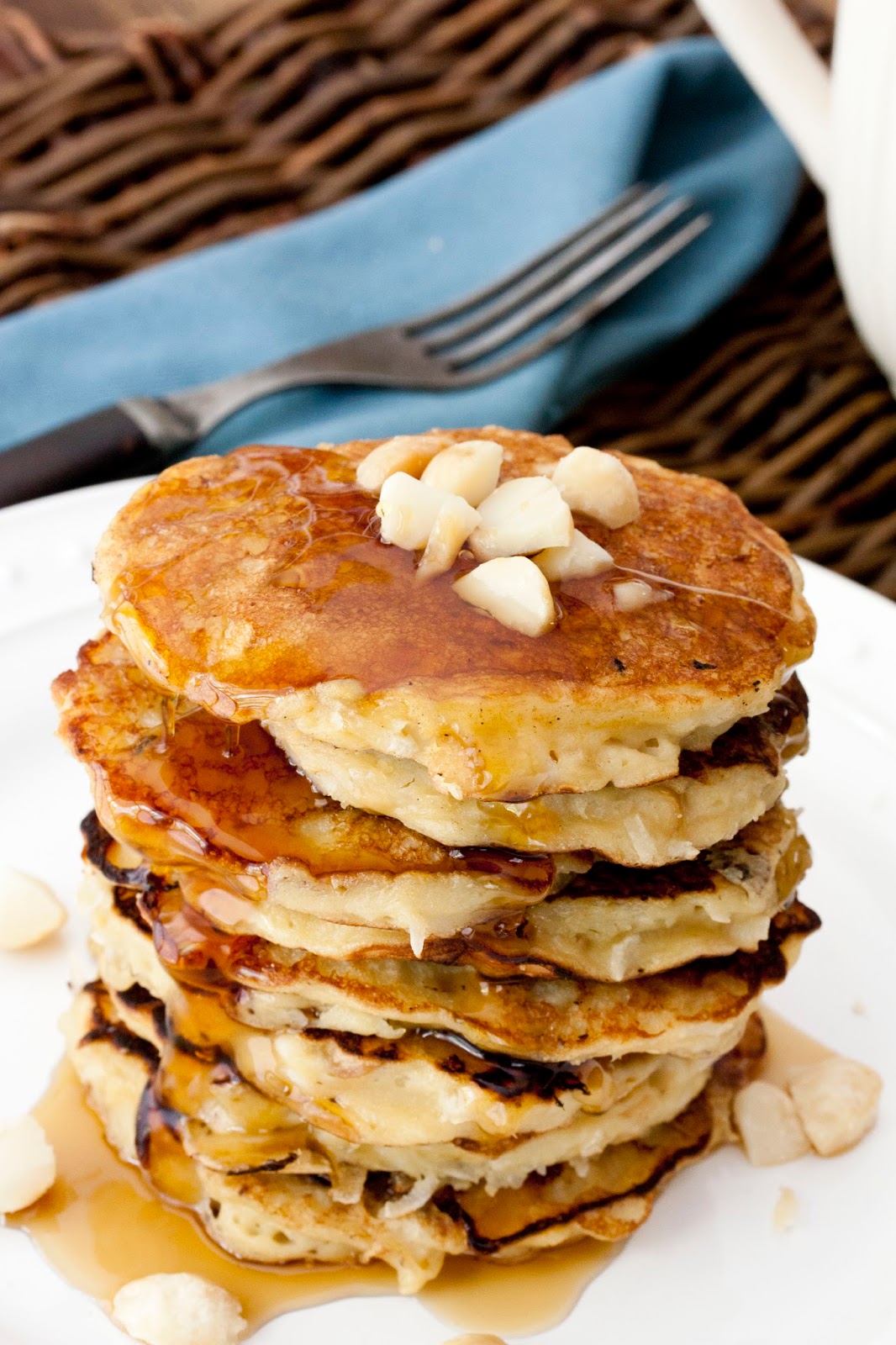 Vanilla Garlic: Coconut Macadamia Macaroon Pancakes