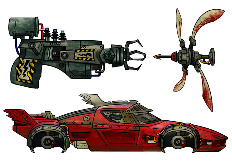 Terri Sajecki's Animation Portfolio: Prop Design