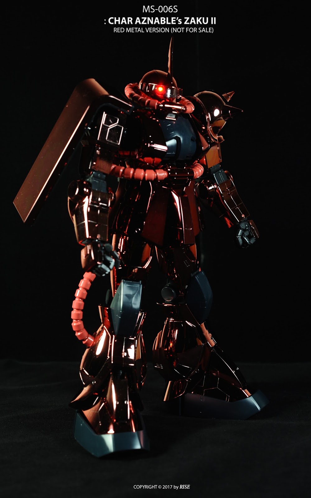 G-リミテッド: Gallery: PG 1/60 Char's Custom Zaku II Red Metal Version ...