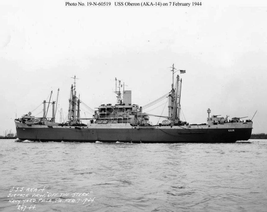 Naval Warfare: USS Oberon (AK-56, AKA-14)