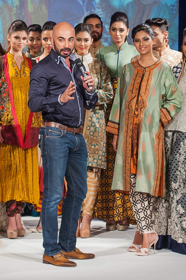 HSY Show at Pakistan Fashion Extravaganza London 2014 | FashionForLife1