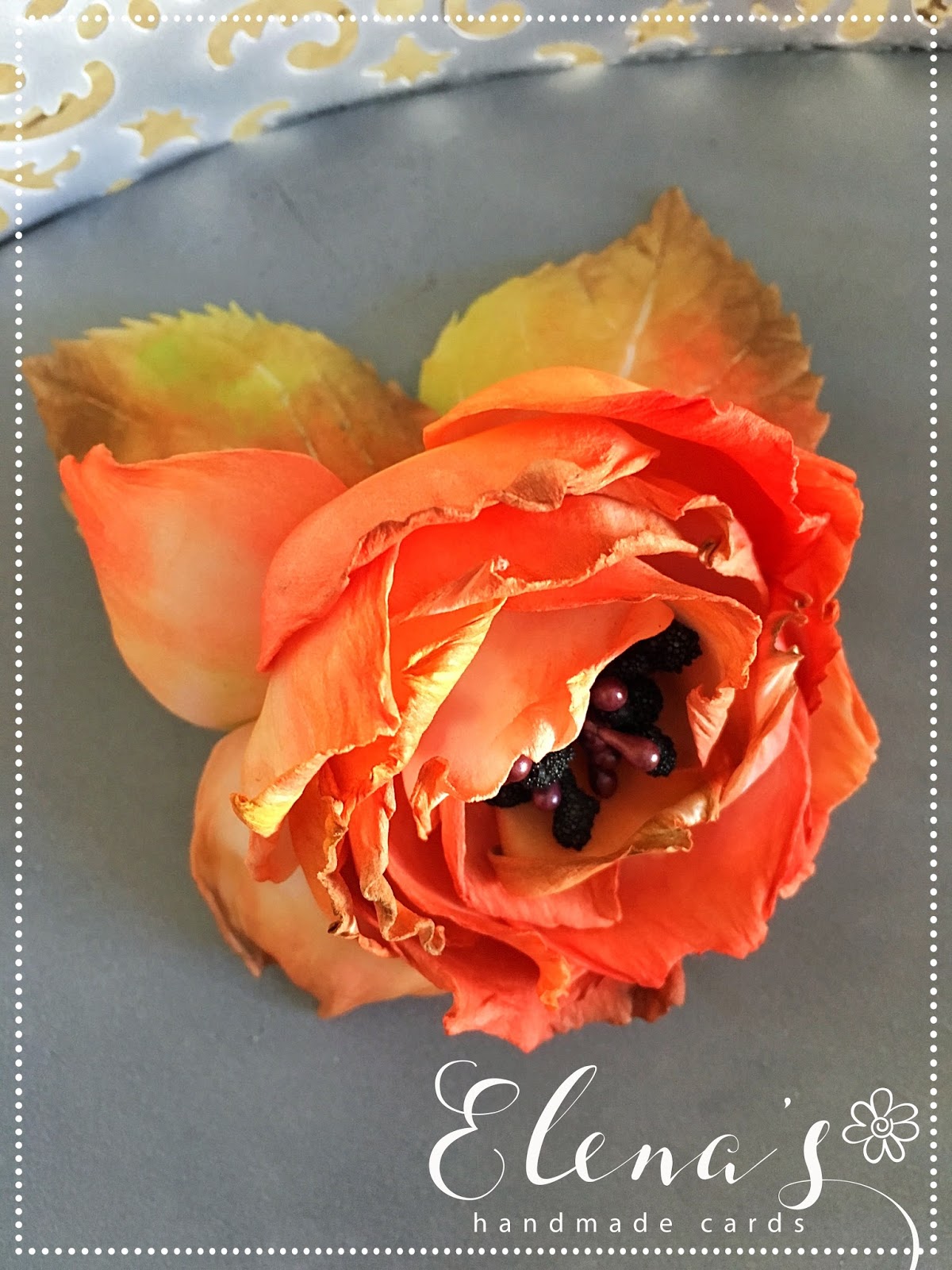 Elena's Handmade: January Cinnamon Rose