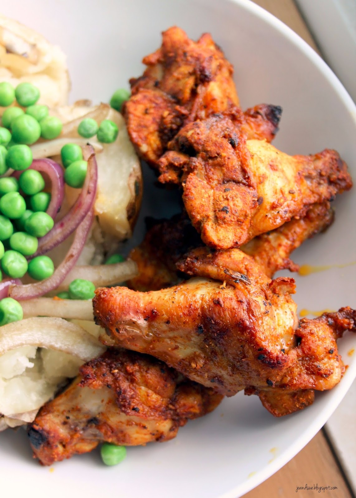 Jo and Sue: Tandoori Style Drumettes