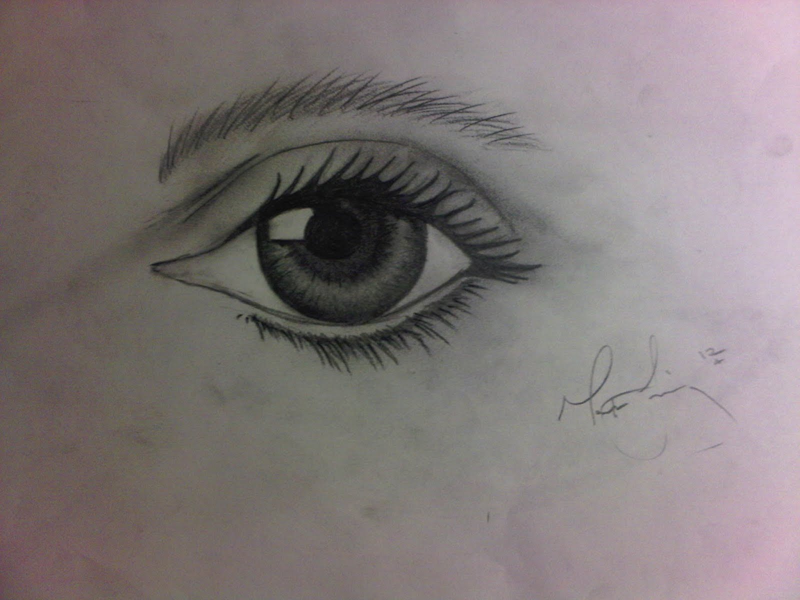 Art and Drawing Blog: What a Big Eye you have!