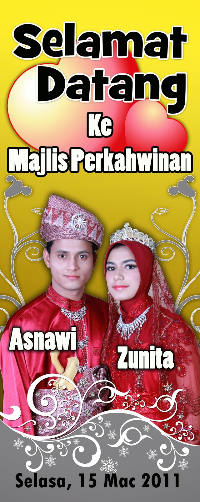 Butik Pengantin De Lyda Andaman: TEMPAHAN DJ PA SISTEM & DESIGN BANNER ...