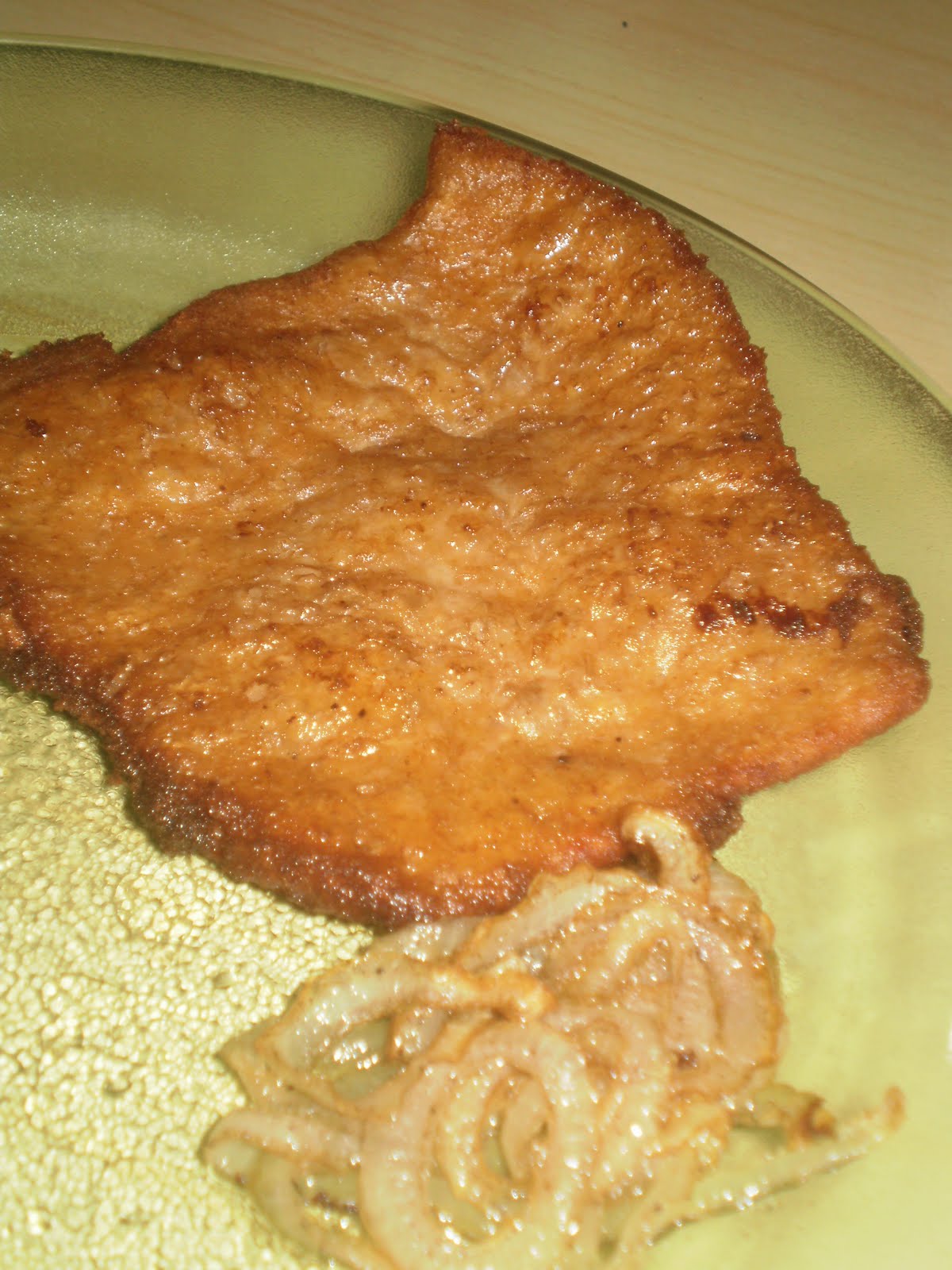 Bife de Soja Acebolado