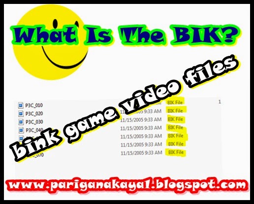 පරිගණකය(බ්ලොග් අඩවිය): Games වල තියෙන BIK Files Open කරගන්නෙ කොහොමද?