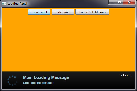 Huy's Blog: WPF Loading Panel