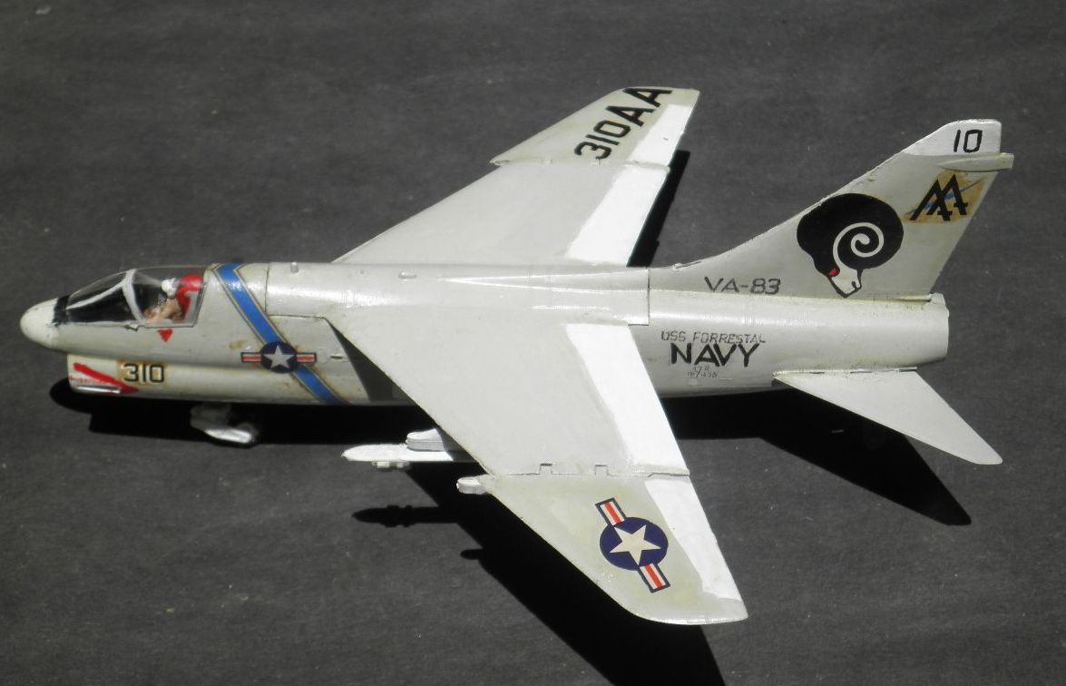 Modelando la USN: A-7E Corsair II, VA-83 Rampagers