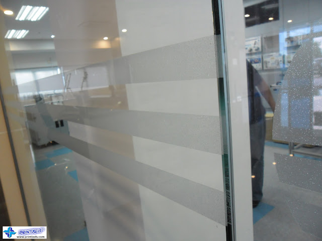 Custom Frosted Glass Stickers & Decals | Printixels™ Philippines