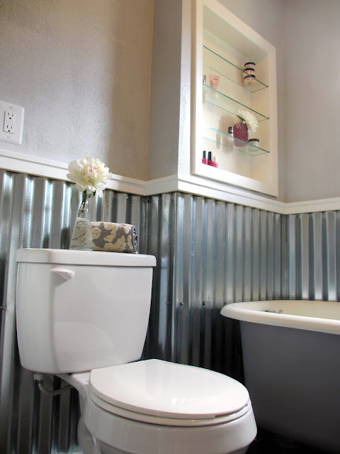 From the Desk of Kate Jones: Chipotle Inspired Bathroom Reveal