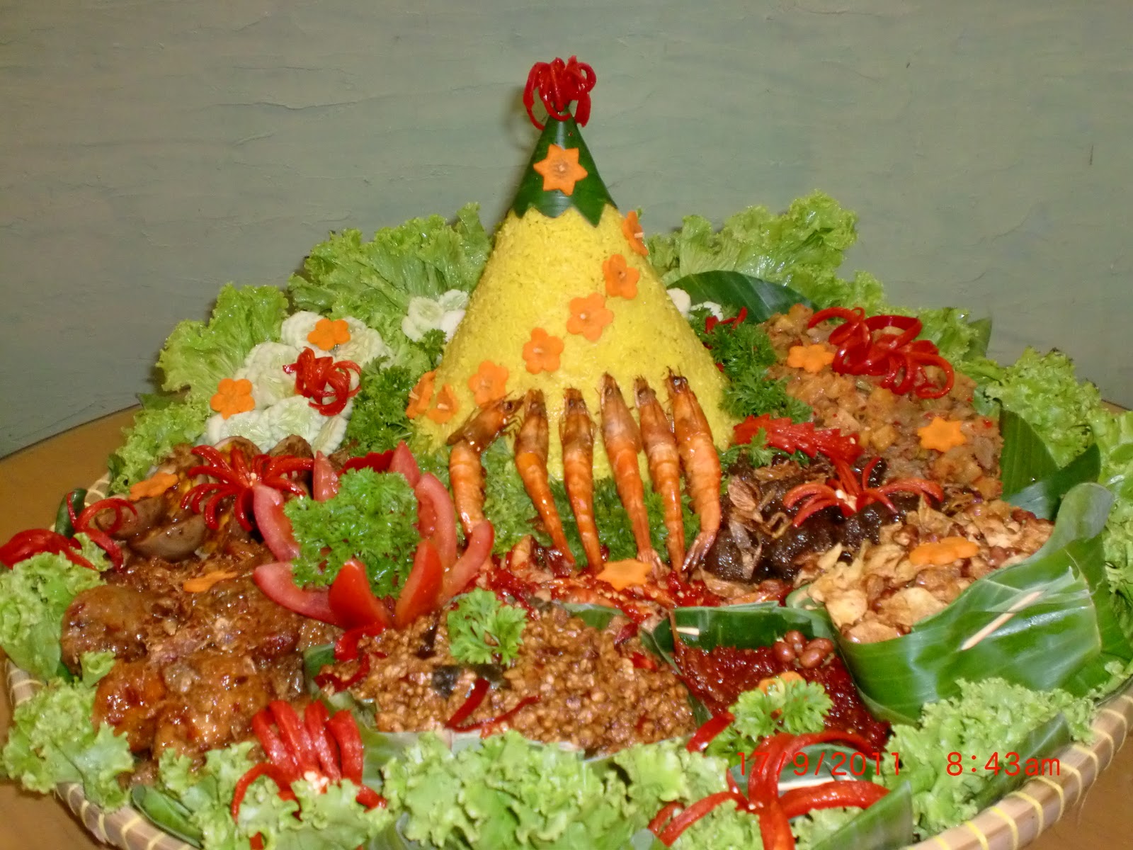 Cherise's Kitchen: Tumpeng