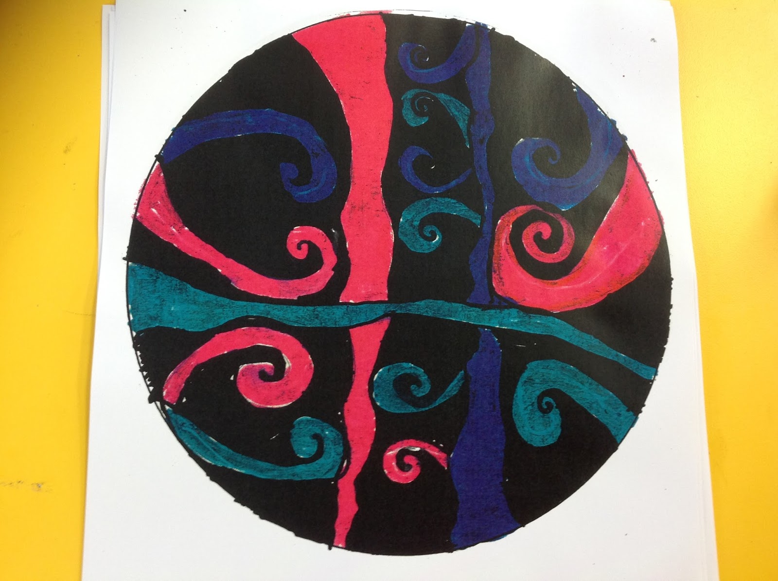 Room 3 Year 3 2017 : Raewyn Harris Art lesson